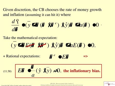 Ppt Addressing Dynamic Inconsistency In Monetary Policy Powerpoint