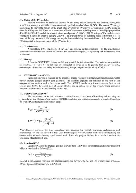 Modelling And Analysis Of A Pv Wind Diesel Hybrid Standalone Microgrid