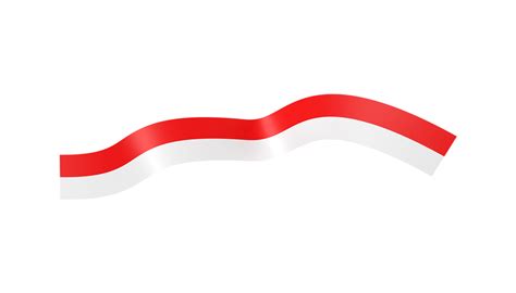 Indonesia Flag Banner Ribbon 13742462 Png