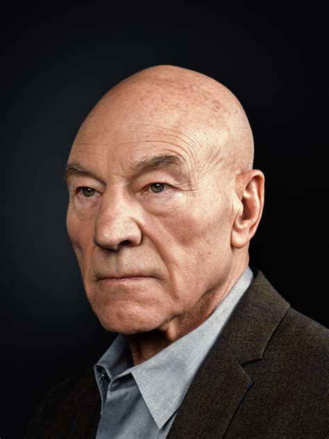 Sir Patrick Stewart Limited Edition Print Rory Lewis Portrait