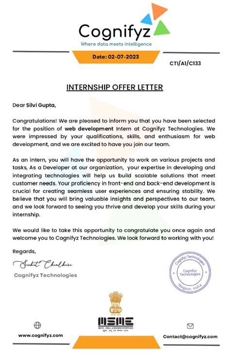 Silvi Gupta On Linkedin Cognifyz Cognifyztech Cognifyztechnologies