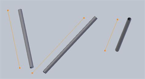 modeling how can i create a cylinder linking two points with python