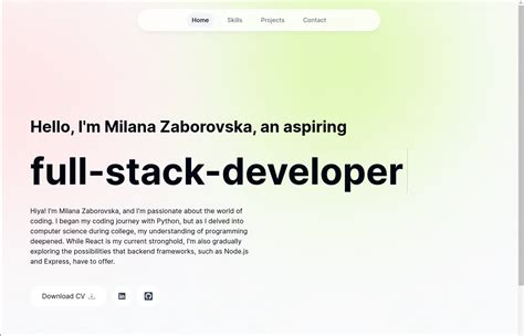 GitHub M Lanaz Portfolio Site My Portfolio Website