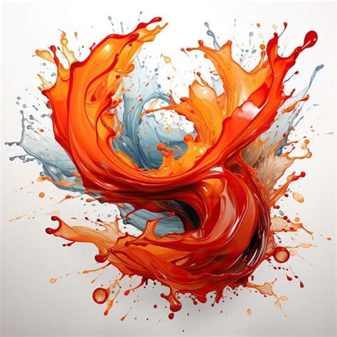 Premium Vector Realistic Vector Splash Vector On White Background