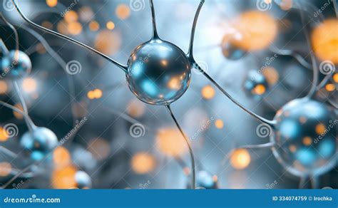 Neural Symphony Glowing Connections Of Cells And Synaptic Activity
