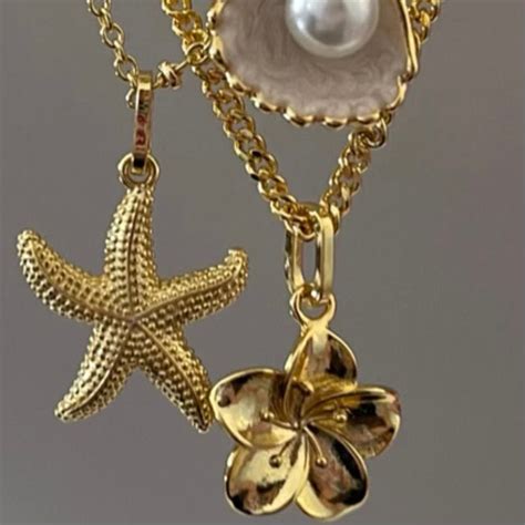 Starfish Necklace Evryjewels
