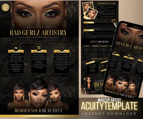 8 Acuity Scheduling Templates Acuity Scheduling Template For Makeup