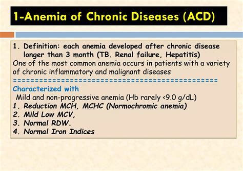 Normocytic Anemiaspdf Blood Disorders Diseases And Conditions
