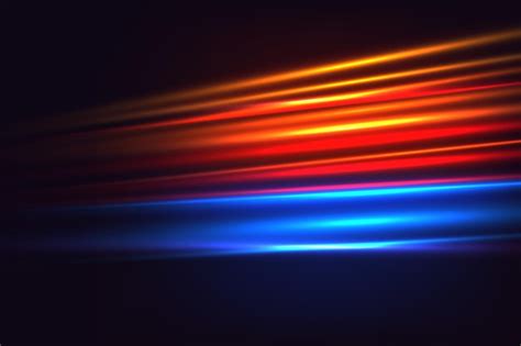 Premium Vector Vector Illustration Of High Speed Light Effect Abstract Colorful Speed