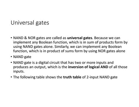 Logic Gates And Booleanpdf