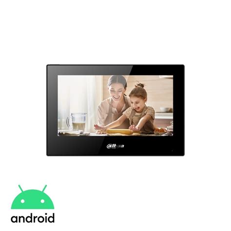 Vth5321gb W Android 7 Inch Digital Indoor Black Monitor Dahua Vth5321gb W Android 7 Inch Digital Indoor Black Monitor Dahua
