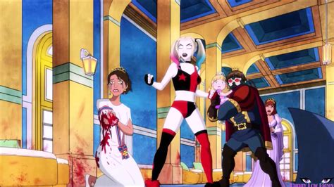 HARLEY QUINN POISON IVY Lesbian Sex Interrupted BALLBUSTING Nutshots Anime Kick In The Balls