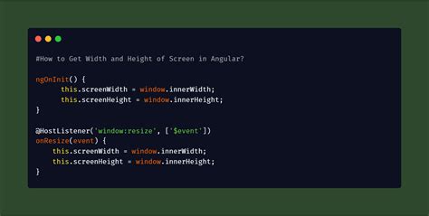 How To Get Width And Height Of Screen In Angular ItSolutionstuff Com