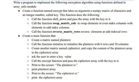 Solved A Create A Python Module Named Arrayutils Add The