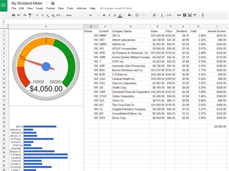 Monthly Dividend Spreadsheet With How To Create A Dividend Tracker