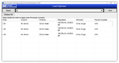 load optimizer and loadout groups