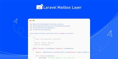 How To Validate Email Addresses Using Laravel Mailbox Layer Dev Community