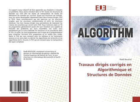 Travaux Dirigés Corrigés En Algorithmique Et Structures De Données Riadh Bouslimi
