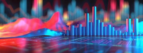 Premium Photo 3d Image Of Abstract Stats Background