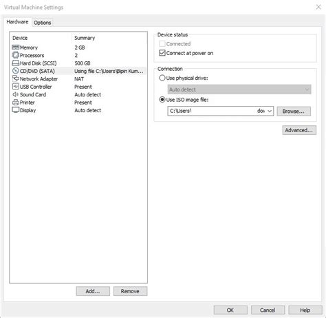 Windows 10 How To Configue Vmware Workstation 15 To Boot A Virtual Machine From A Bootable Usb