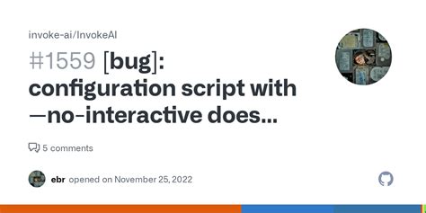 Bug Configuration Script With No Interactive Does Not Download Sd