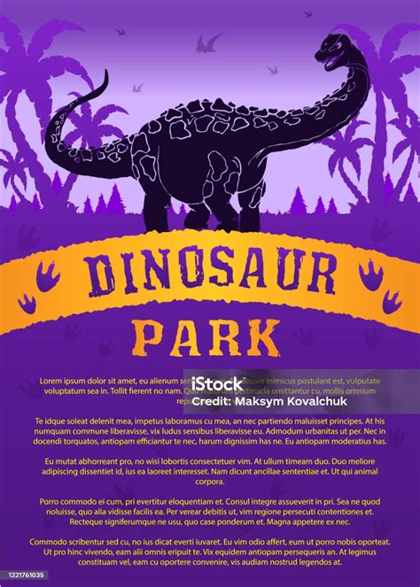 디플로도쿠스의 이미지와 공룡의 포스터 세계 선사 시대 세계 쥬라기 시대 고대의에 대한 스톡 벡터 아트 및 기타 이미지 고대의 고생물학 고생물학자 Istock