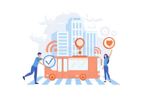 Passengers Like And Approve Autonomos Robotic Driverless Bus