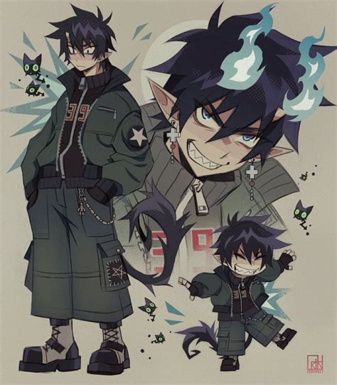Exorcist Characters Blue Exorcist Shura Fanart Fan Art Blue