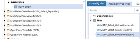 how to build a multi select treeview onestream community