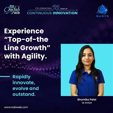 Bhumika Patel On Linkedin Rxconfab2021 Radixweb21 Lifeatradix