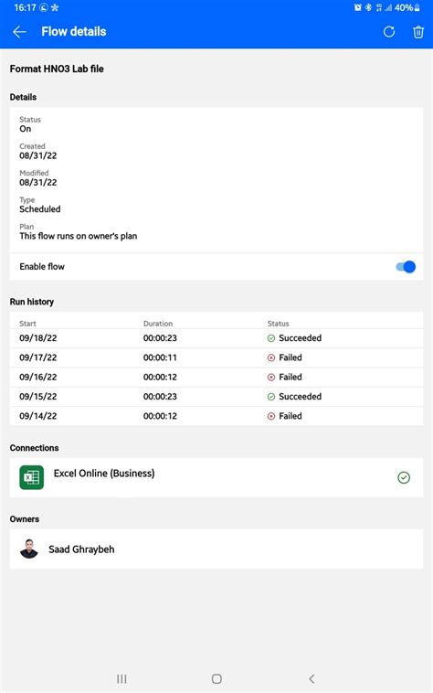 Powerbi Powerapps Onedrive Automate Saad Ghraybeh Msc Advanced Chem Eng