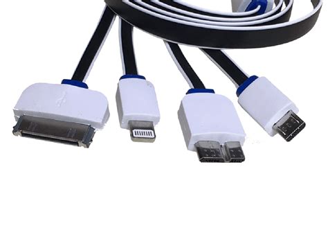 Usb To Way Multi Plug Charger Cable