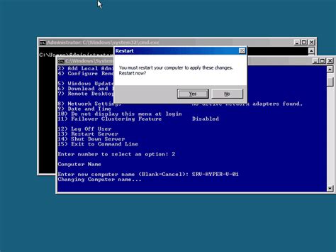 Alterando O Hostname No Microsoft Hyper V Server 2008 R2 Blog Do Castilho