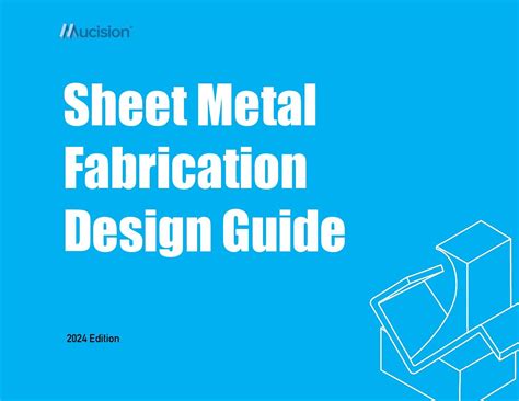 Ebook Sheet Metal Fabrication Design Guide Mucision