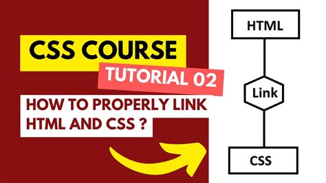 How To Properly Link Html And Css Css Course Tutorial Hindi Urdu Youtube