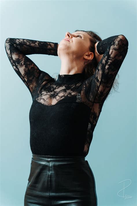 Black Leather And Lace Looking Sharp In A Perfect Pencil Skirt Life