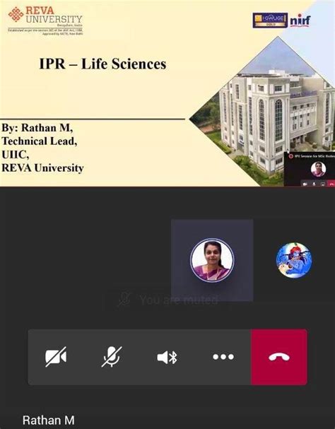 Report On Ipr Session Skill Development Program Reva University