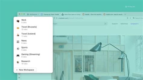 Vivaldi 6 0 Web Browser Introduces Tab Workspaces And Custom Icons Software News Nsane Forums