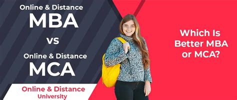 Online Distance MBA VS Online Distance MCA Which Is Better MBA Or MCA