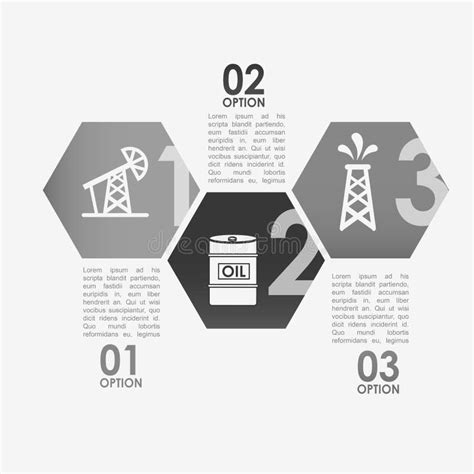 Pollution Infographics Design Stock Vector Illustration Of Drill