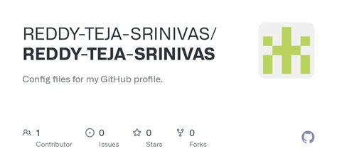 Github Reddy Teja Srinivas Reddy Teja Srinivas Config Files For My