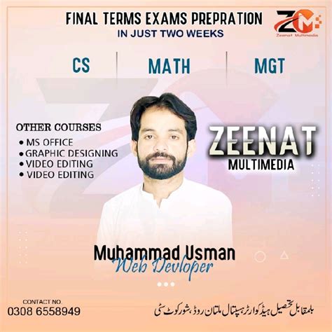 Muhammad Usman Web Developer Fiverr Linkedin