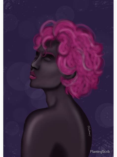 Portait Female Poc Mina Ashido Sticker For Sale By Flamingscrib