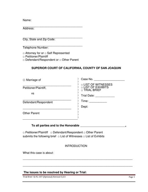 Form Sj Fl 107 Fill Out Sign Online And Download Fillable Pdf