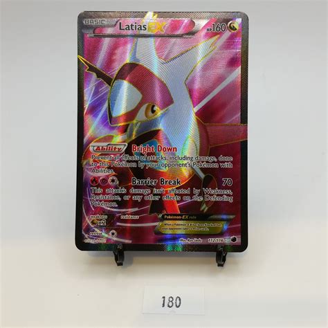 Latias Ex Full Art 112116 Bw Plasma Freeze Beck Auctions Inc