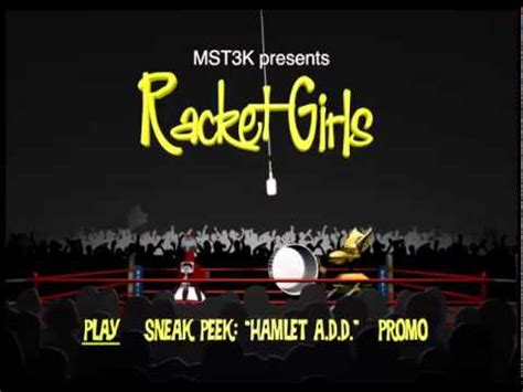 MST K Racket Girls DVD Menu YouTube
