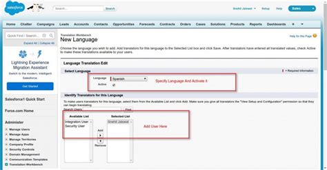 translation workbench in salesforce wedgecommerce