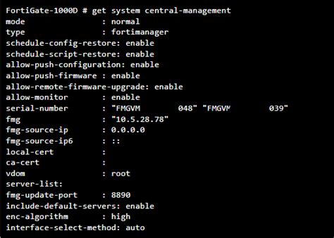 Technical Tip Fortimanager Ha Failover Guide Fortinet Community