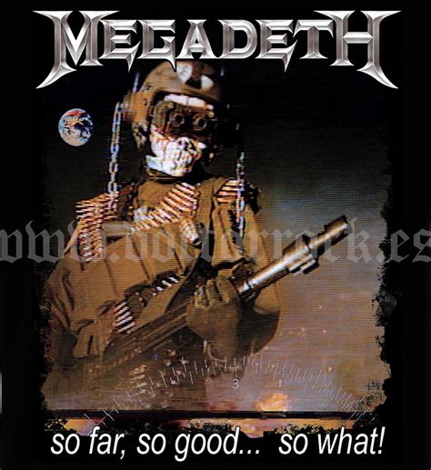 Camiseta Megadeth So Far So Good So What Doctor Rock