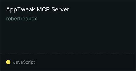 Apptweak Mcp Server Alternatives Glama Apptweak Mcp Server Alternatives Glama